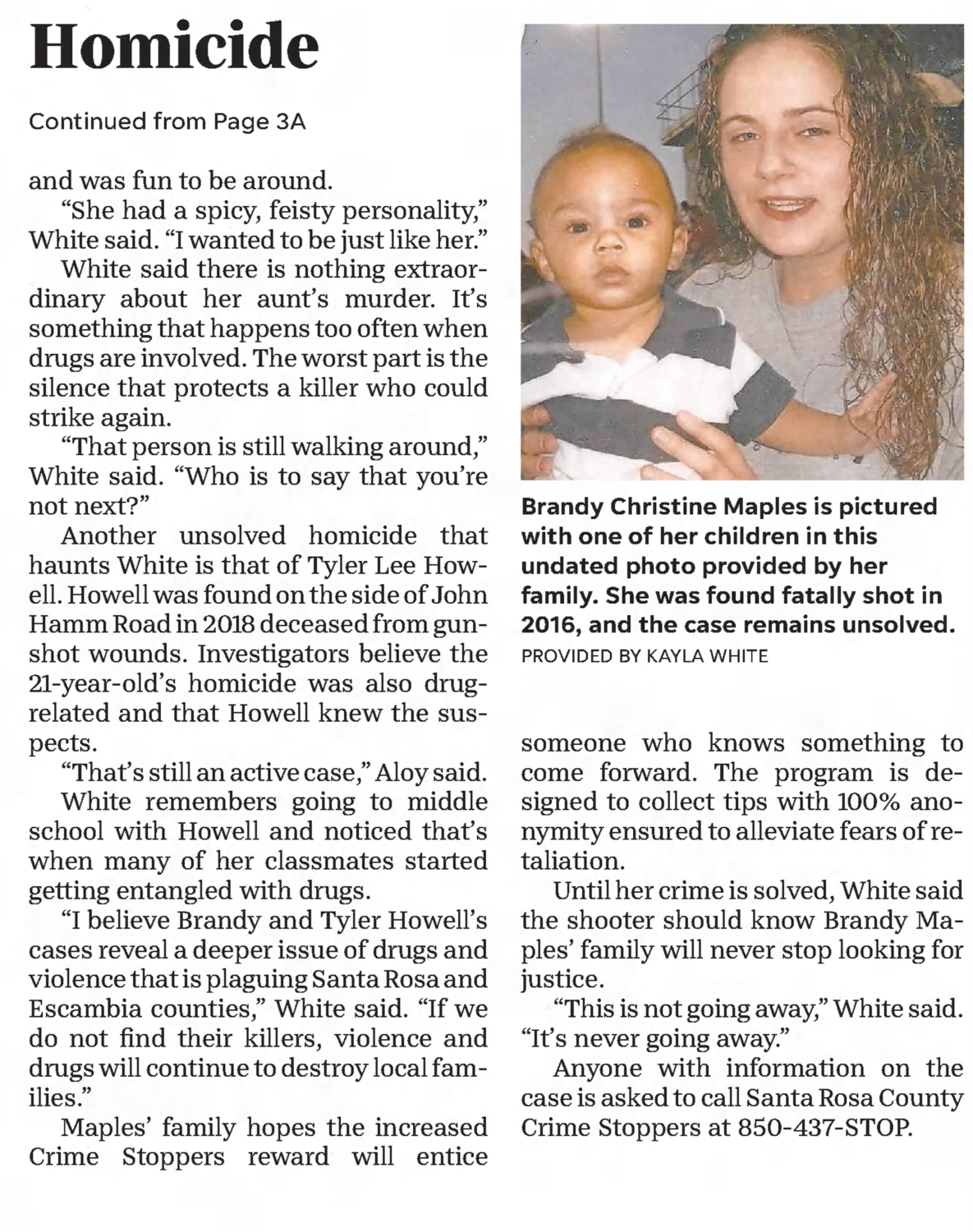 Tyler Howell - Project: Cold Case