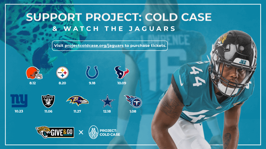 Jaguars Tickets - Project: Cold Case